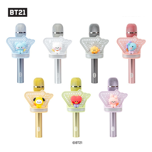 BT21 minini Characters Bluetooth Karaoke Microphones - Shimshop B2B