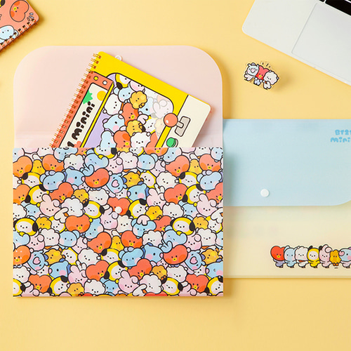 BT21 minini Characters Document Collection File Binders - Shimshop B2B