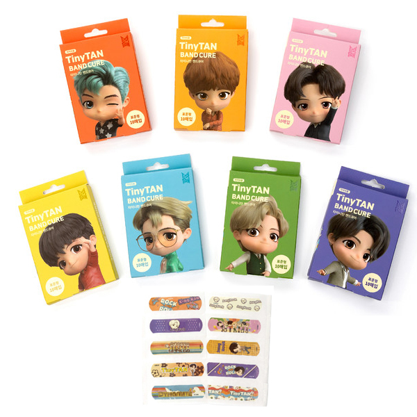 BTS TinyTAN Bandages (Dynamite Version) - Shimshop B2B