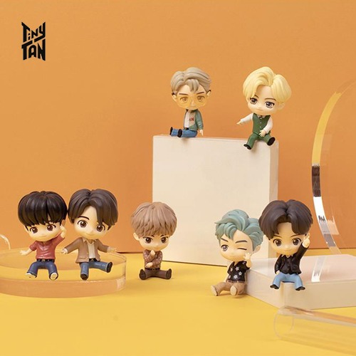 BTS TinyTAN Dynamite Characters Monitor/Desktop Mini Figures - Shimshop B2B