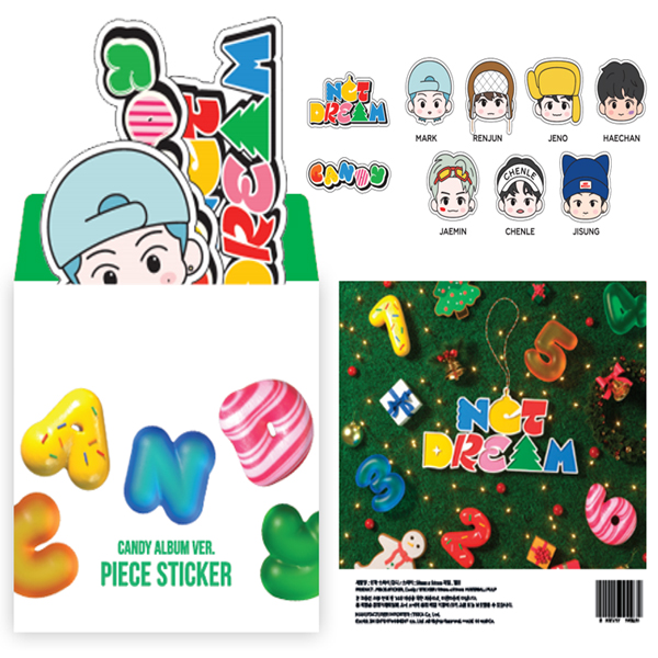 Official NCT DREAM Piece Stickers - Shimshop B2B